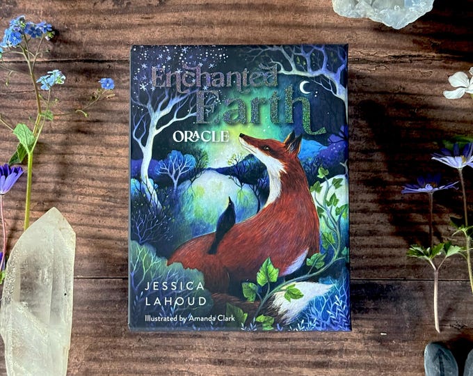 Enchanted Earth Oracle Deck - Tarot, Witchy, Holographic - Etsy