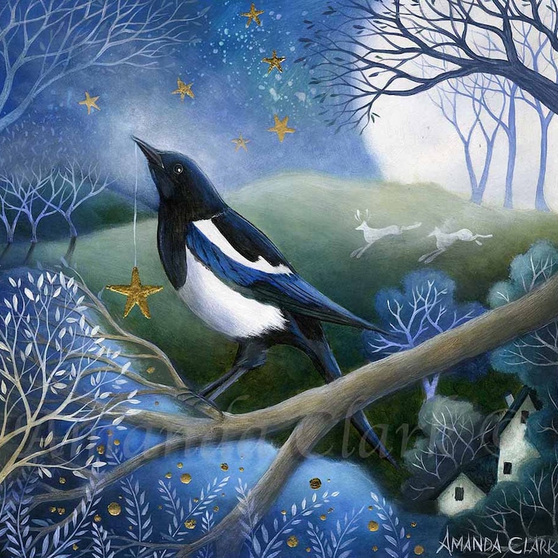 Magpie Art - Etsy