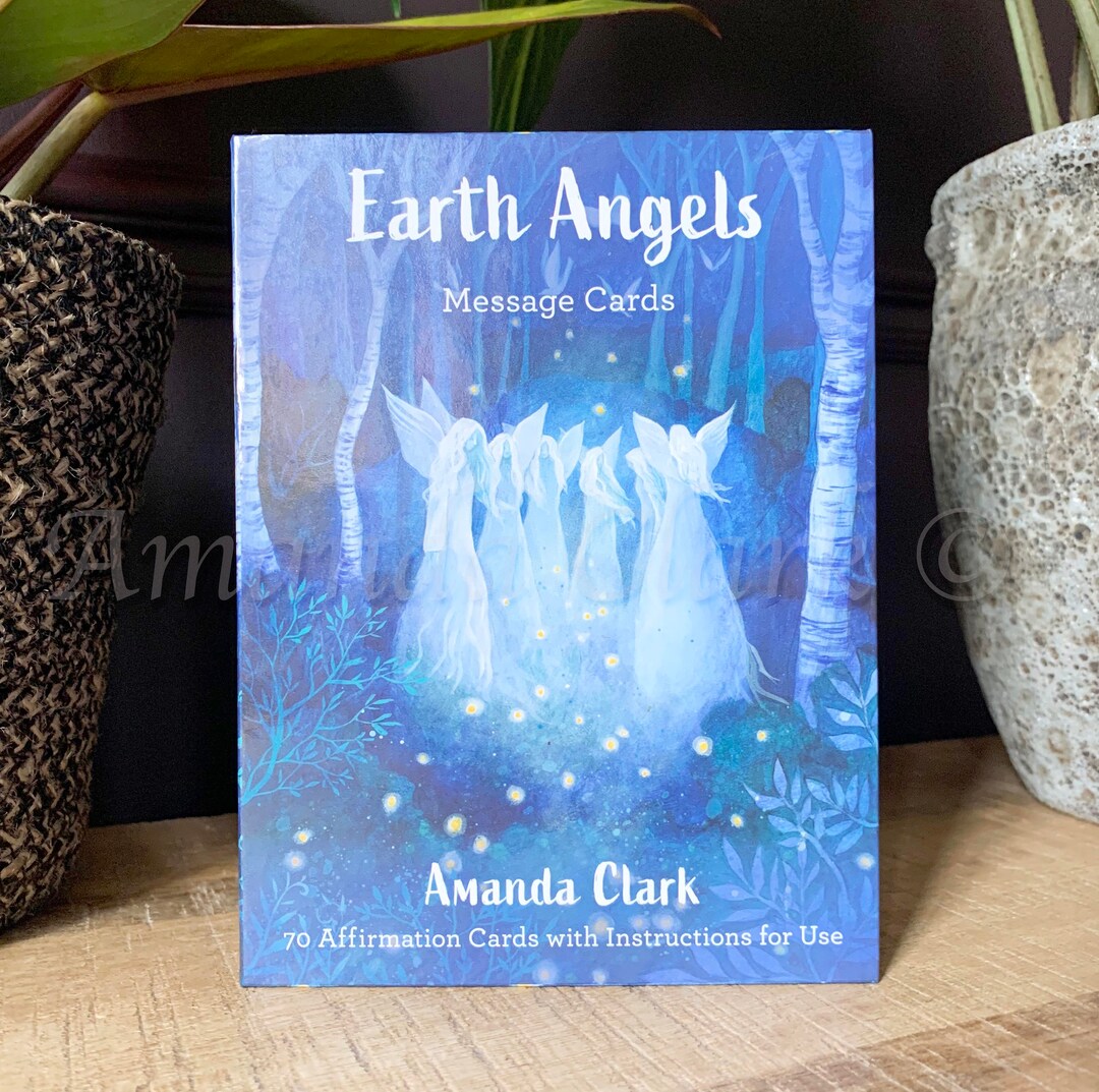Earth Angels Message Cards (70 Cards) by Amanda Clark - Affirmation ...