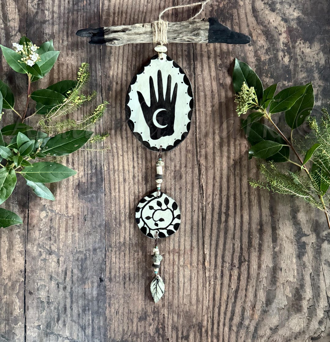 Ceramic Wall Hanging No.602 - Handmade Wall Art, Ceramic Wall Decor ...