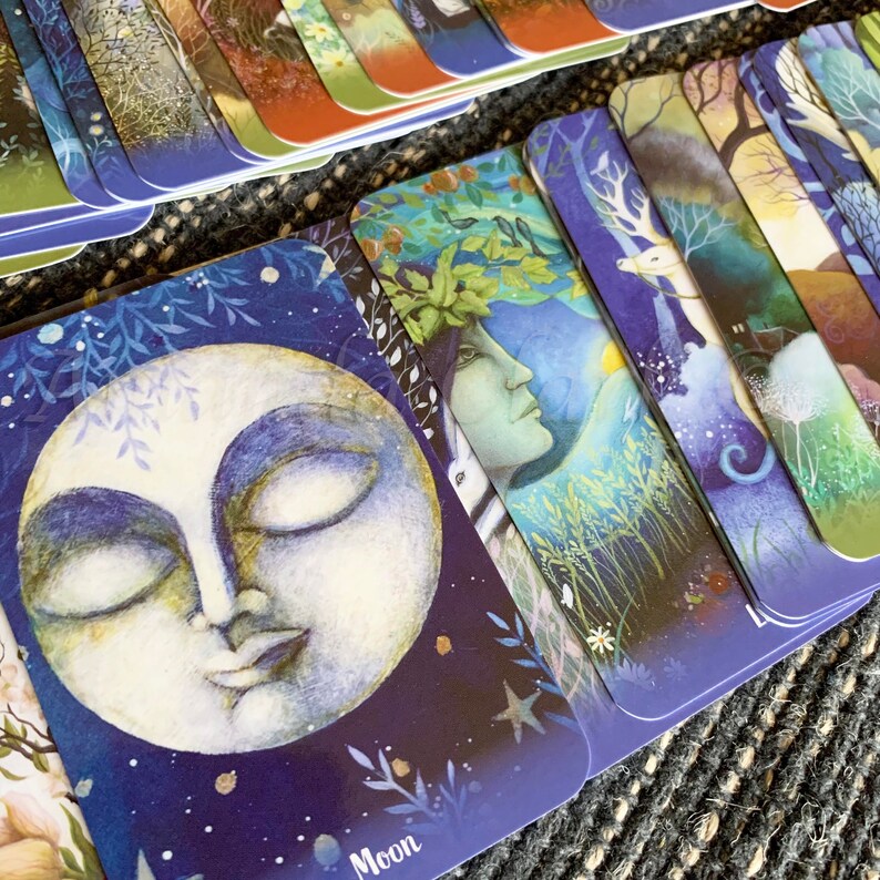 Earth Angels Message Cards 70 Cards by Amanda Clark & Animal - Etsy