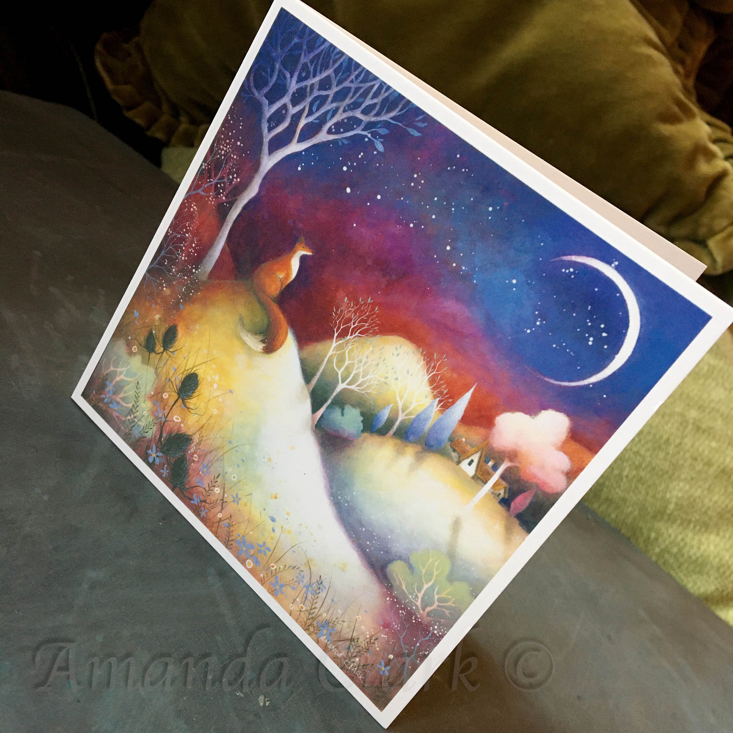 Set 2 of 6 Notecards by Amanda Clark fairytale art | Etsy