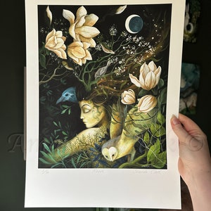 Limited Edition Giclee Print Titled "maeve" by Amanda Clark - Goddess ...