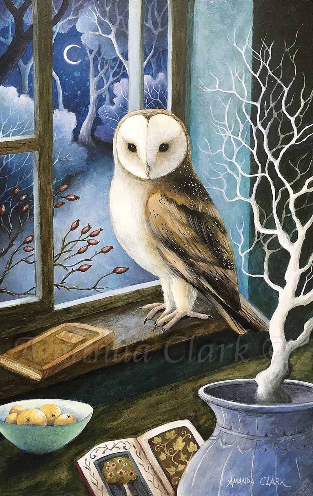 Limited Edition Giclee Print Titled "visitor at My Window" by Amanda ...