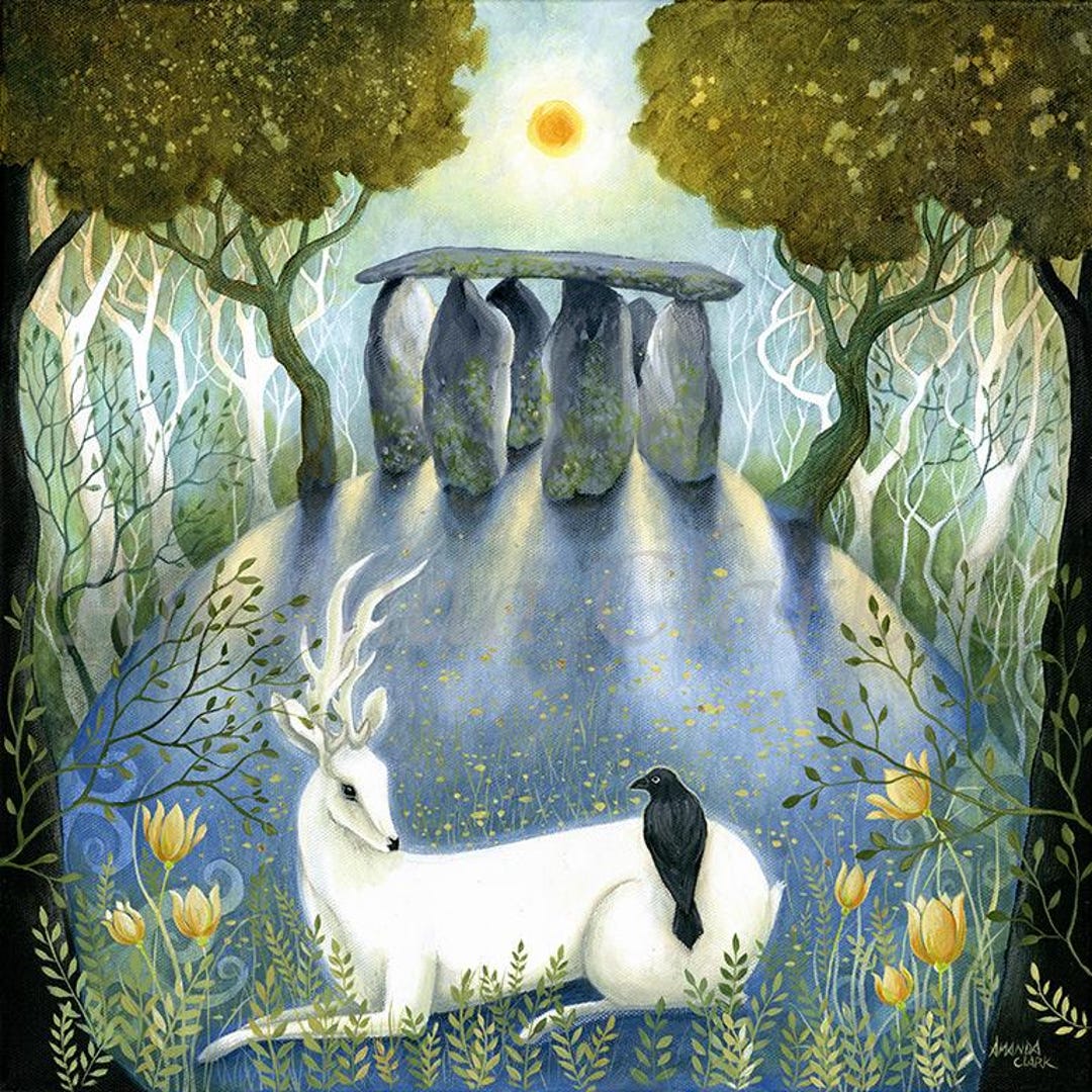 Limited Edition Giclee Print Titled "solstice Hill" by Amanda Clark ...