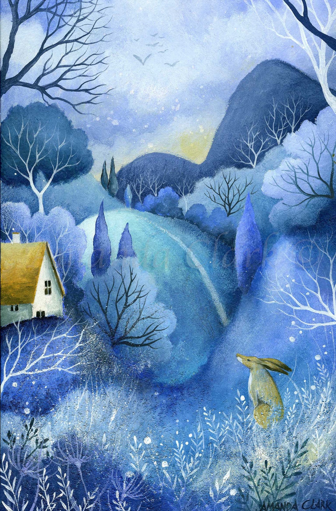 Limited Edition Giclee Print Titled "the Return Home" by Amanda Clark ...