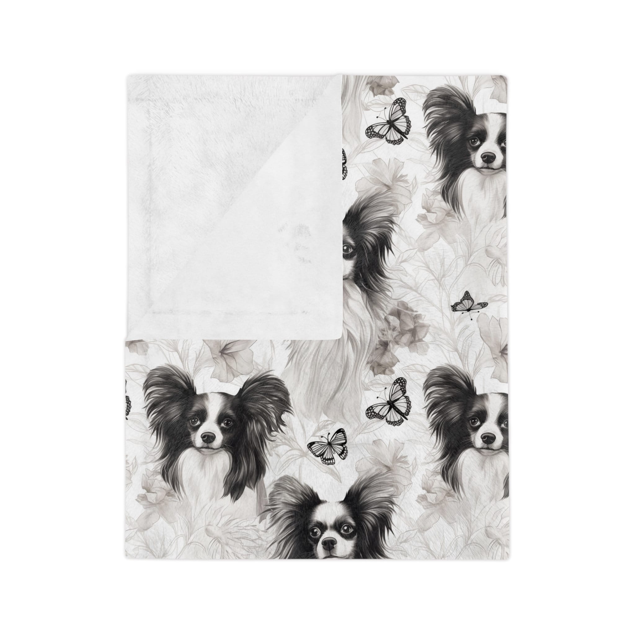 Papillon Blanket for Papillon Dog Lover, Papillon Mama Gift, Papillon ...