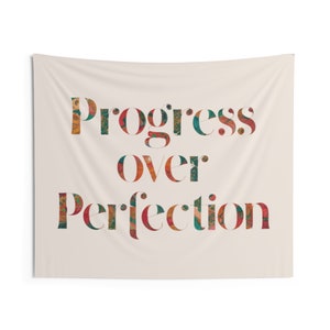 BOHO Classroom Decor, Progress Over Perfection, Teacher Decor ...