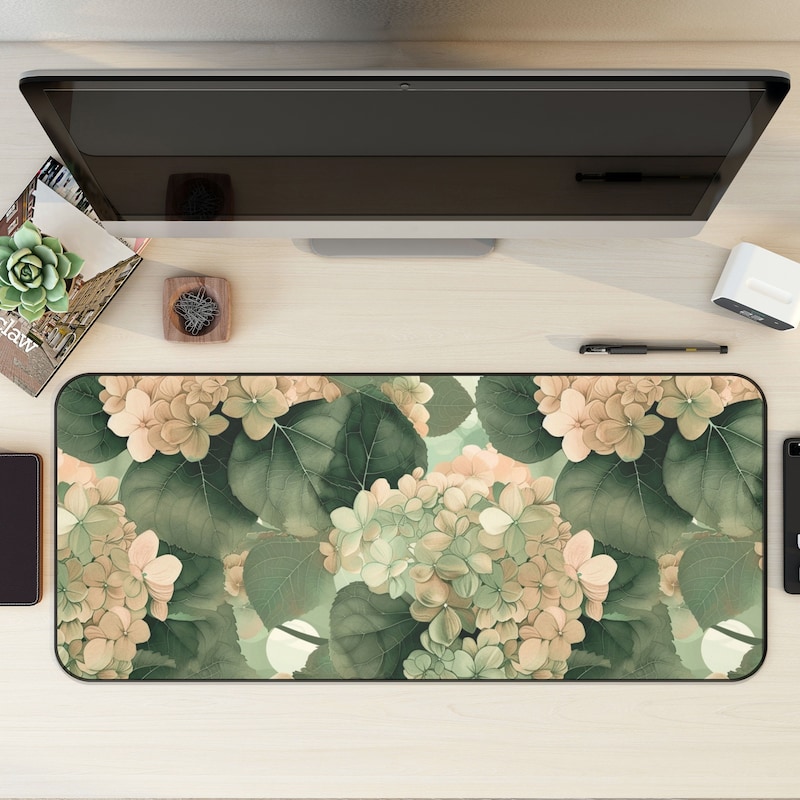 Green Desk Mat - Etsy