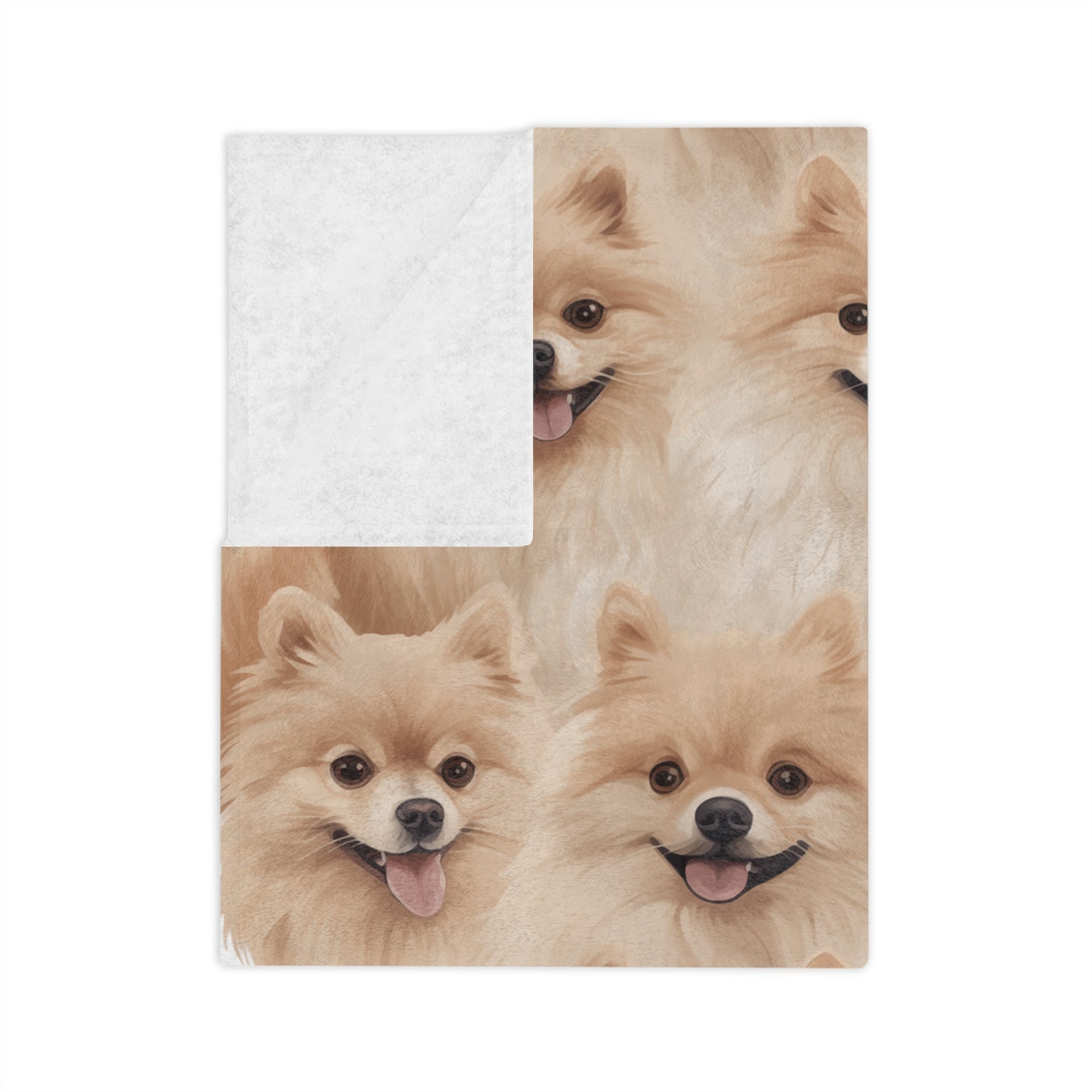 Pomeranian Blanket for Pom Lover, Gift Idea for Pomeranian Mom ...