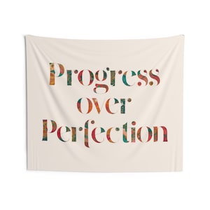 BOHO Classroom Decor, Progress Over Perfection, Teacher Decor ...