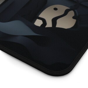 Cute Kawaii Ghosts Desk Mat, Goth Mouse Pad, Ghost Mousepad, Haunted ...