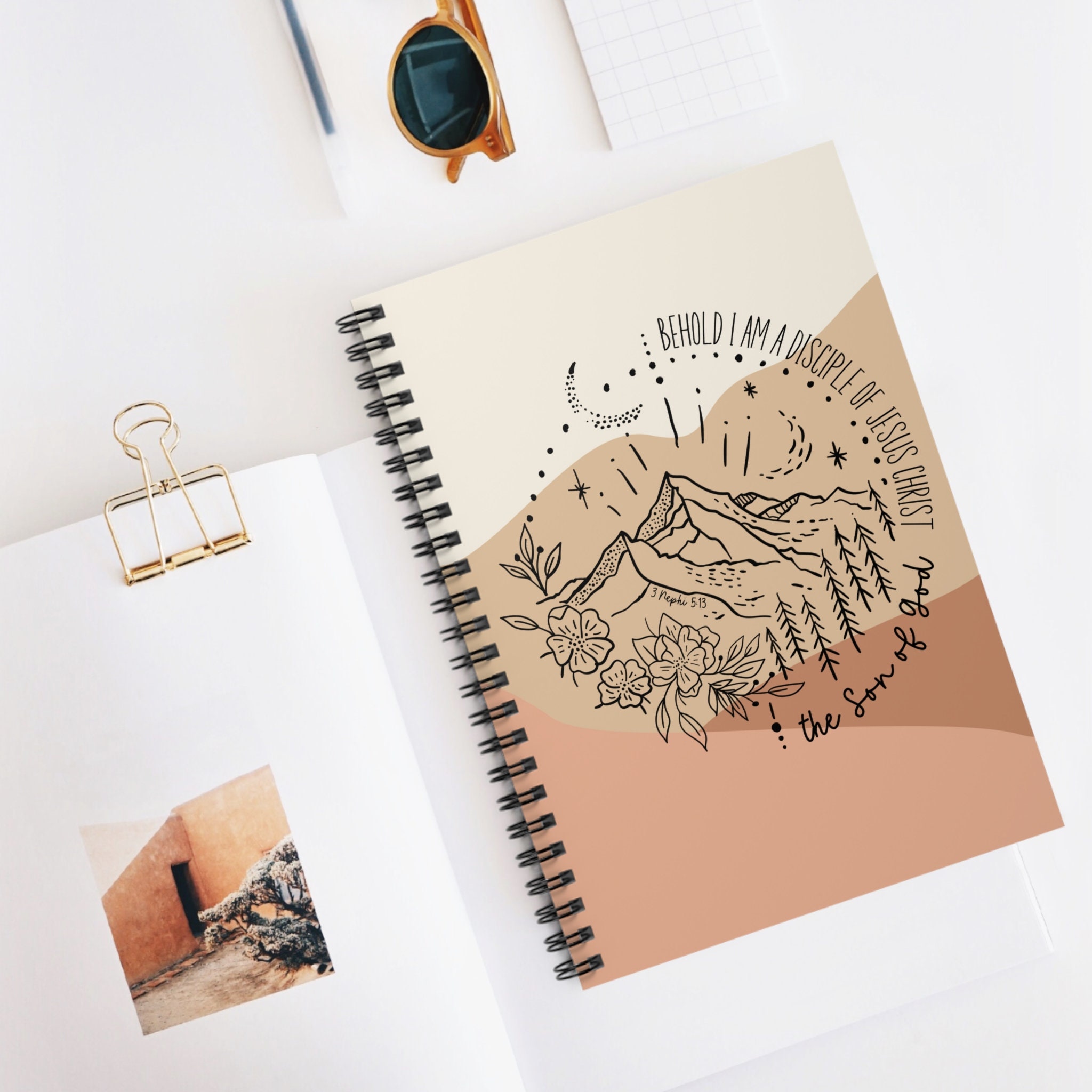 2024 LDS Youth Theme Journal Notebook, 3 Nephi 5:13 Journal, Mission ...