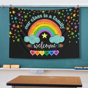 Classroom Tapestry, Teacher Classroom Decor Wall Tapestries, Our Class ...