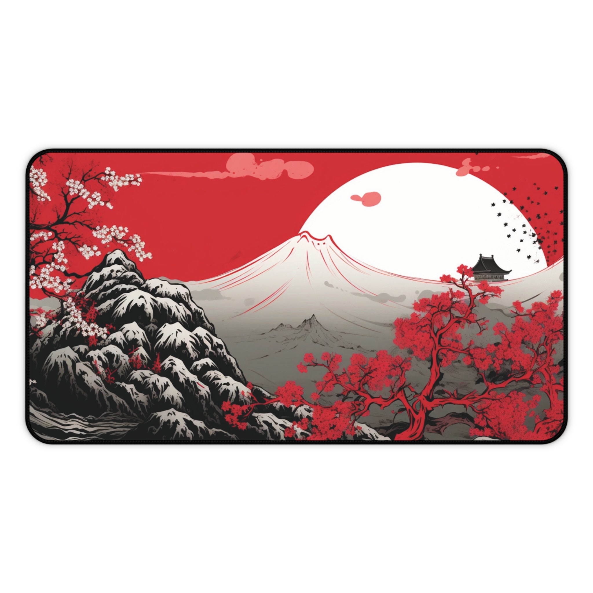Japanese Office Decor, Japan Desk Decor, Japan Desk Mat, Fantasy Mouse ...