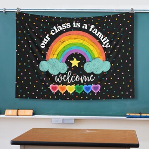 Classroom Tapestry, Teacher Classroom Decor Wall Tapestries, Our Class ...