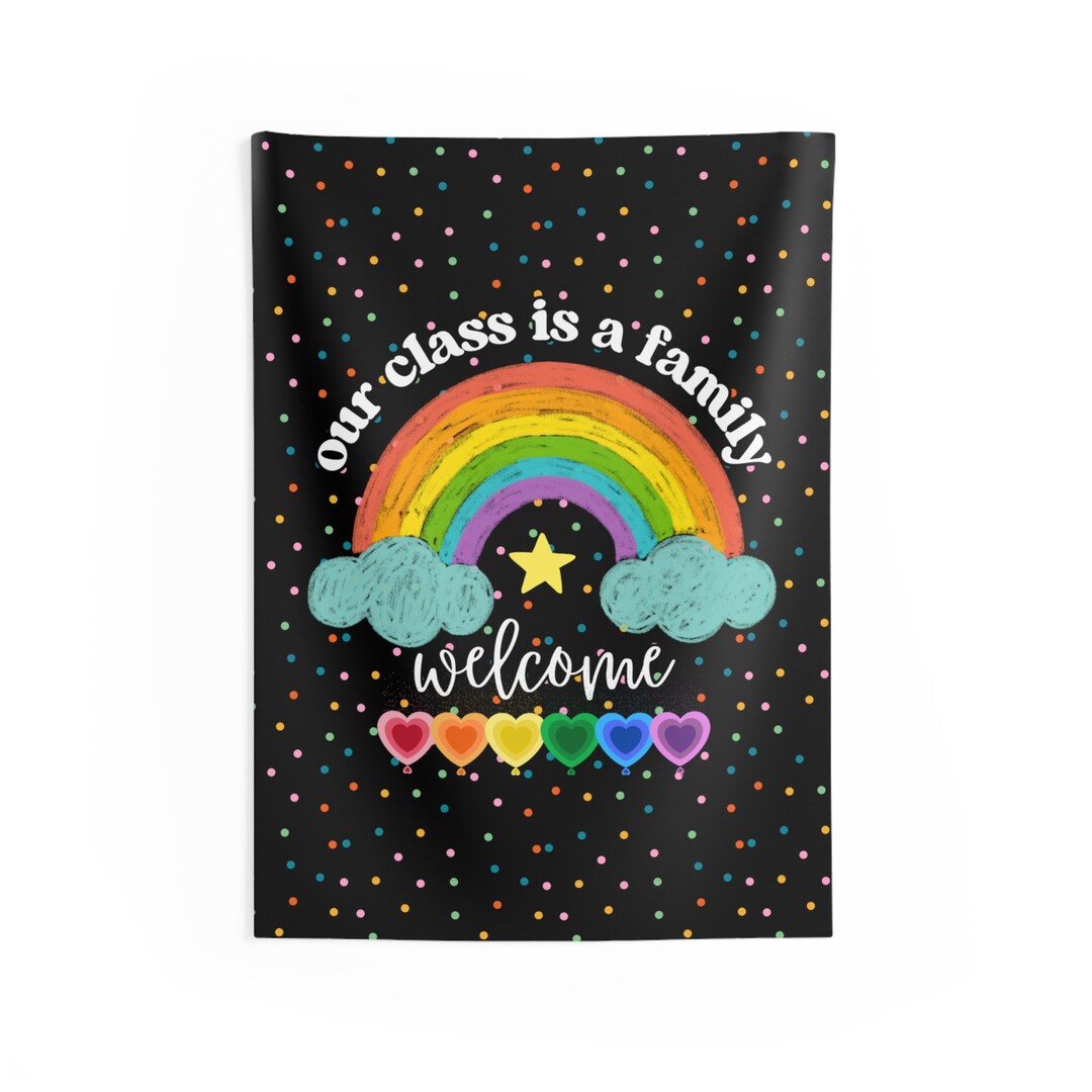Classroom Tapestry, Teacher Classroom Decor Wall Tapestries, Our Class ...