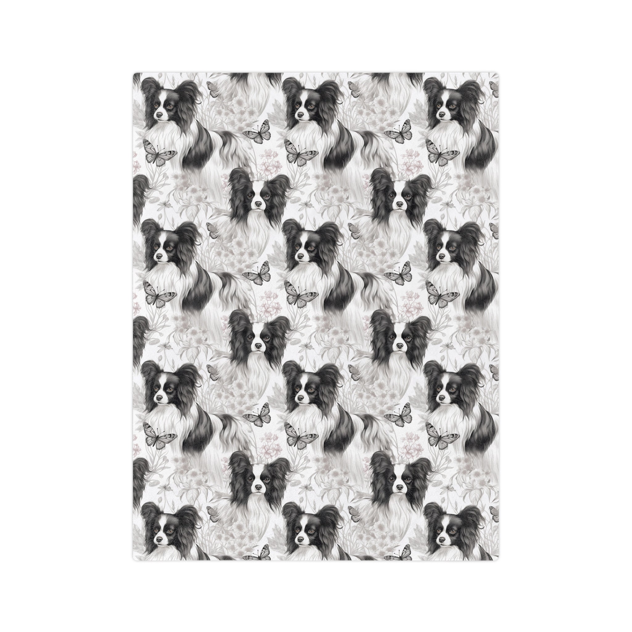 Papillon Blanket for Papillon Dog Lover, Papillon Mama Gift, Papillon ...