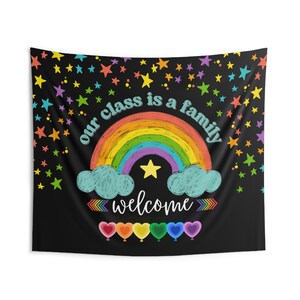 Classroom Tapestry, Teacher Classroom Decor Wall Tapestries, Our Class ...