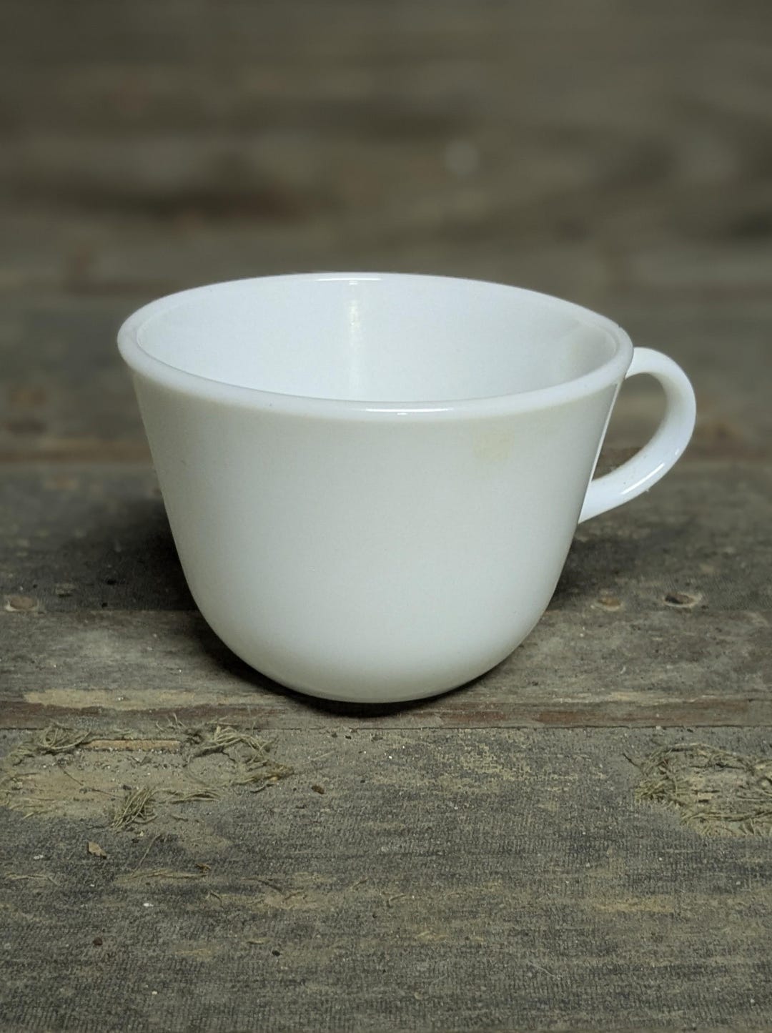 Vintage PYREX White Milk Glass Coffee Cup – Made in USA Ovenware Mug ...