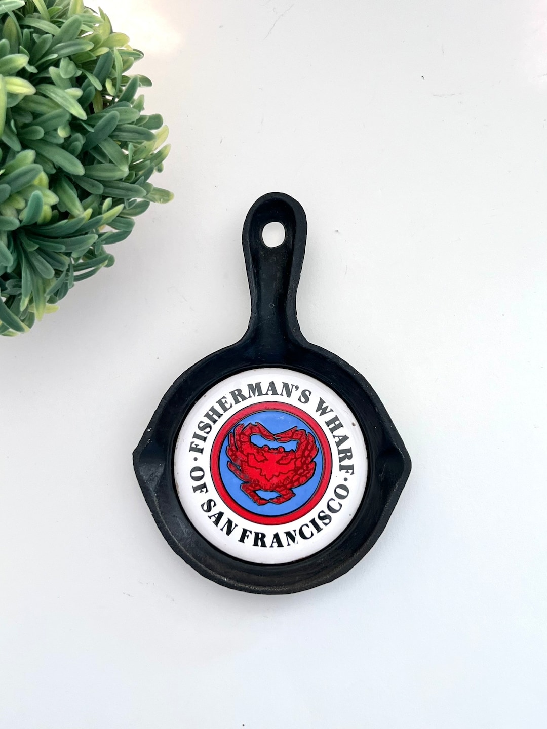 Mini Cast Iron Skillet Ashtray Coaster Fisherman's Wharf - Etsy