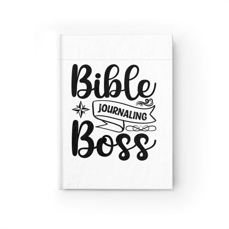 Bible Journaling Boss Ruled Line Journal for Faith Reflection ...