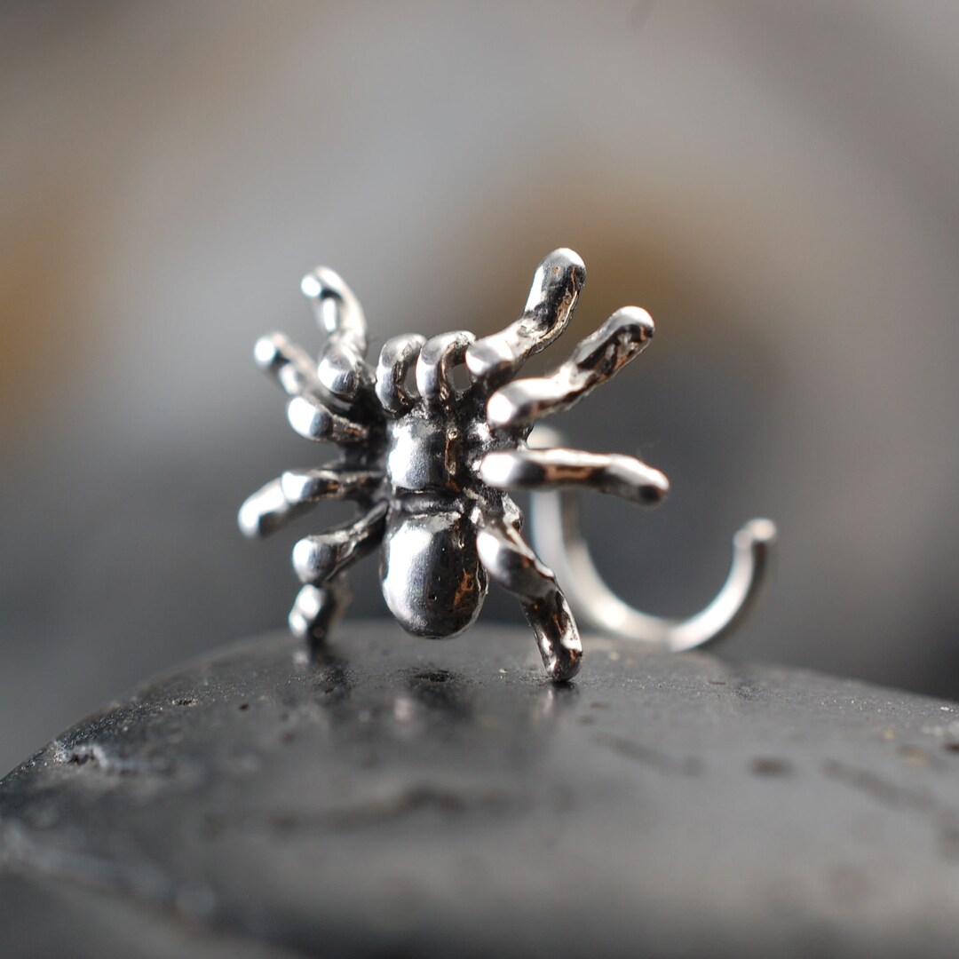 Badass Spider Nose Stud Insect Nose Jewelry Arachnid Nose Bone ...