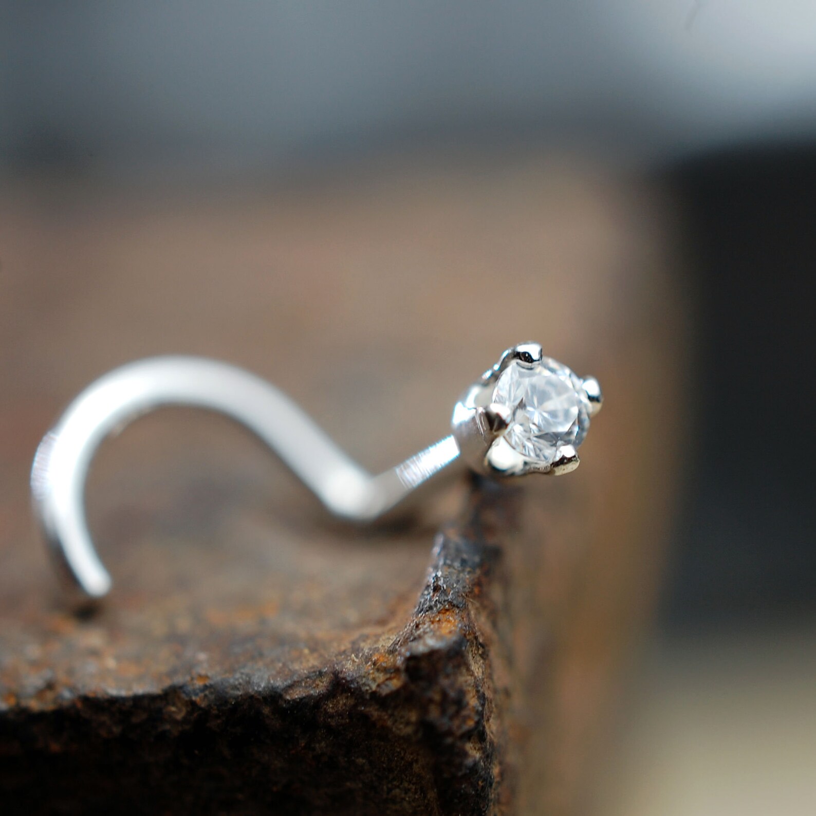 2mm Diamond Style Nose Stud the Perfect Nose Stud for - Etsy