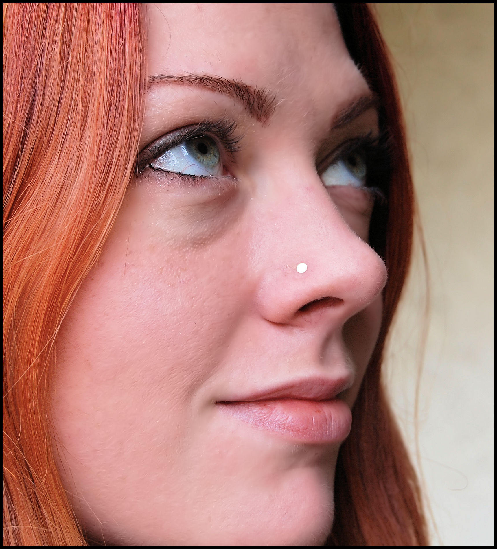 Gold Spot Gold Dot Nose Stud Flat to the Nose Barely There | Etsy