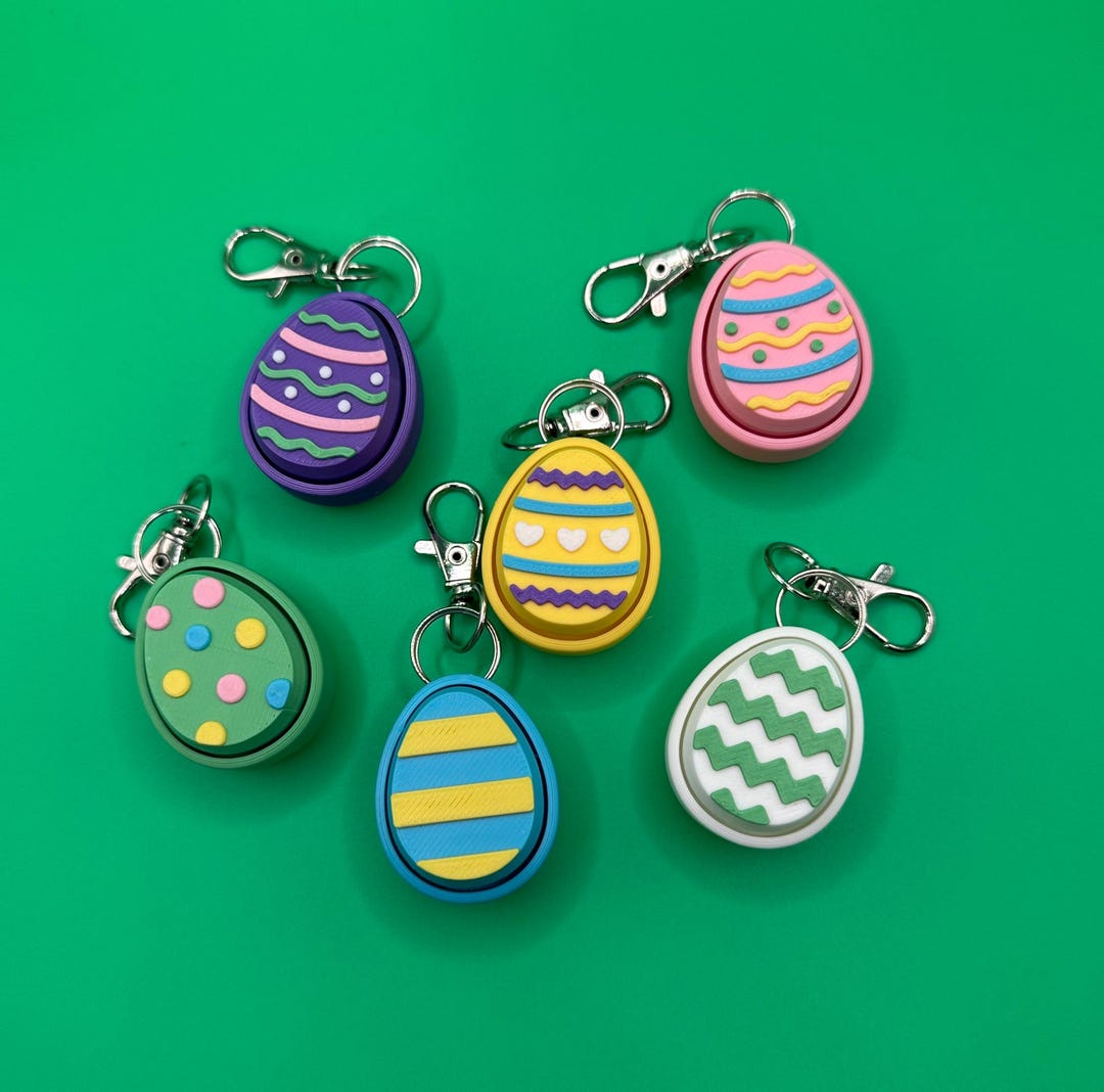 Easter Egg Clicker Fidgets - 3D Printed Fidgets - Fidget Multi-packs - Etsy