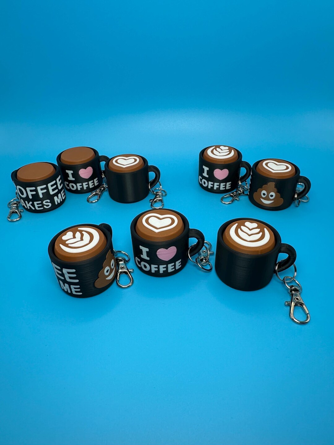 Coffee Clicker Fidgets - 3D Printed Fidgets - Fidget Multi-packs - Etsy