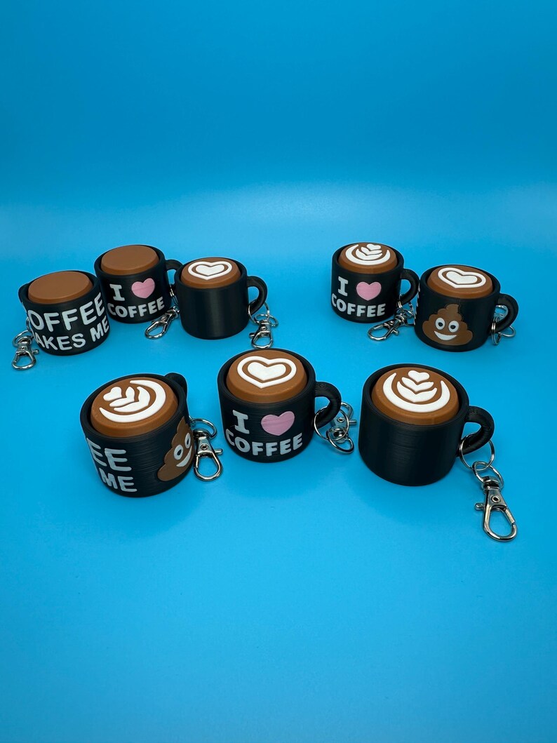 Coffee Clicker Fidgets - 3D Printed Fidgets - Fidget Multi-packs - Etsy