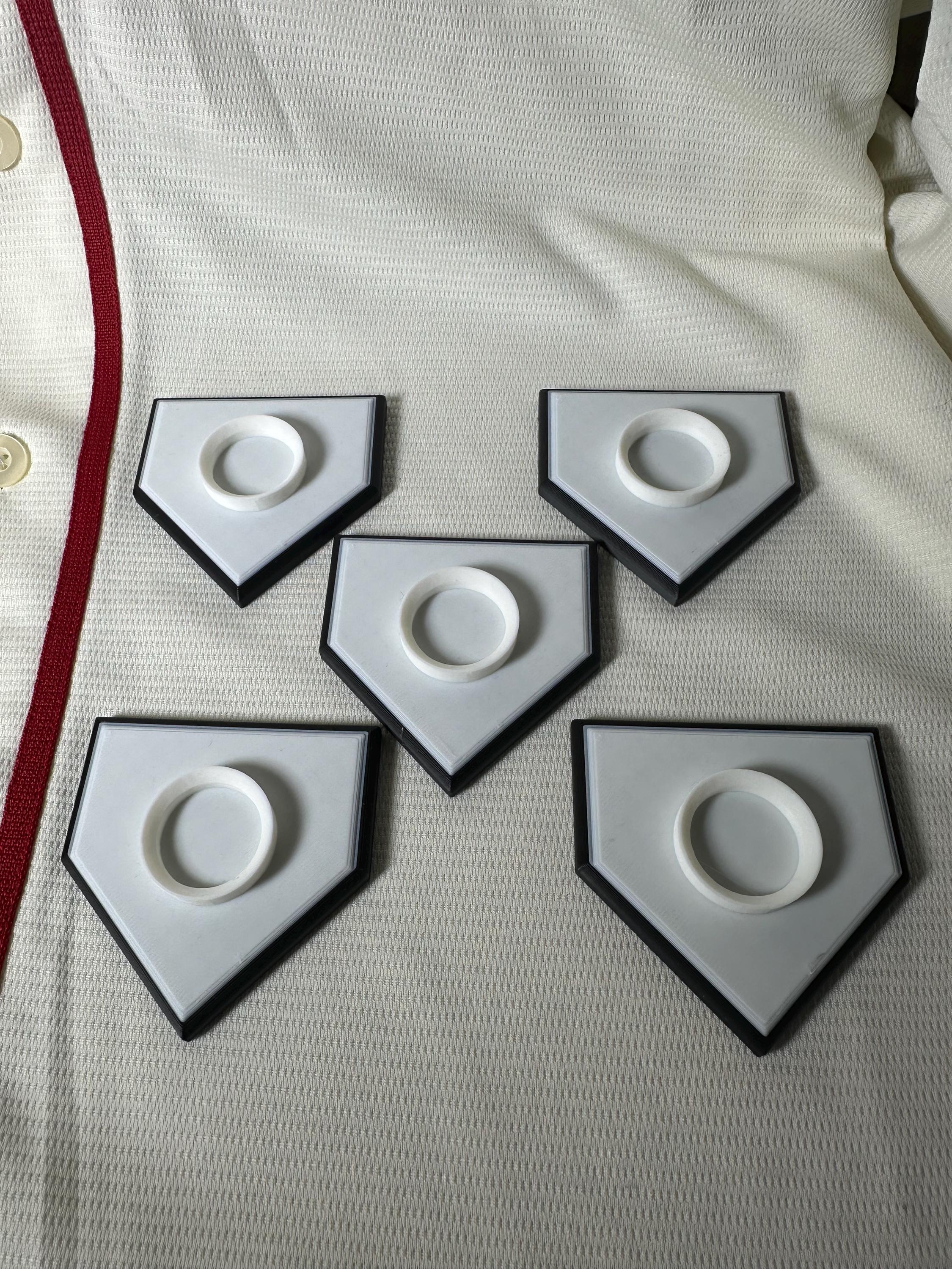 Baseball Display Stand - 3d Printed - Baseball Home Decor - Signed ...