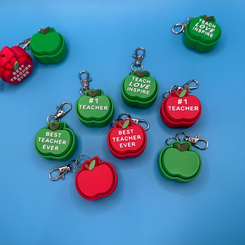 Apple Fidget Spinner 3d - Etsy