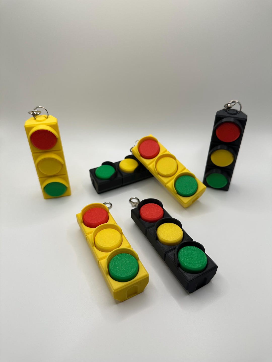 Traffic Light Clicker Fidgets - 3D Printed Fidgets - Fidget Multi-packs ...