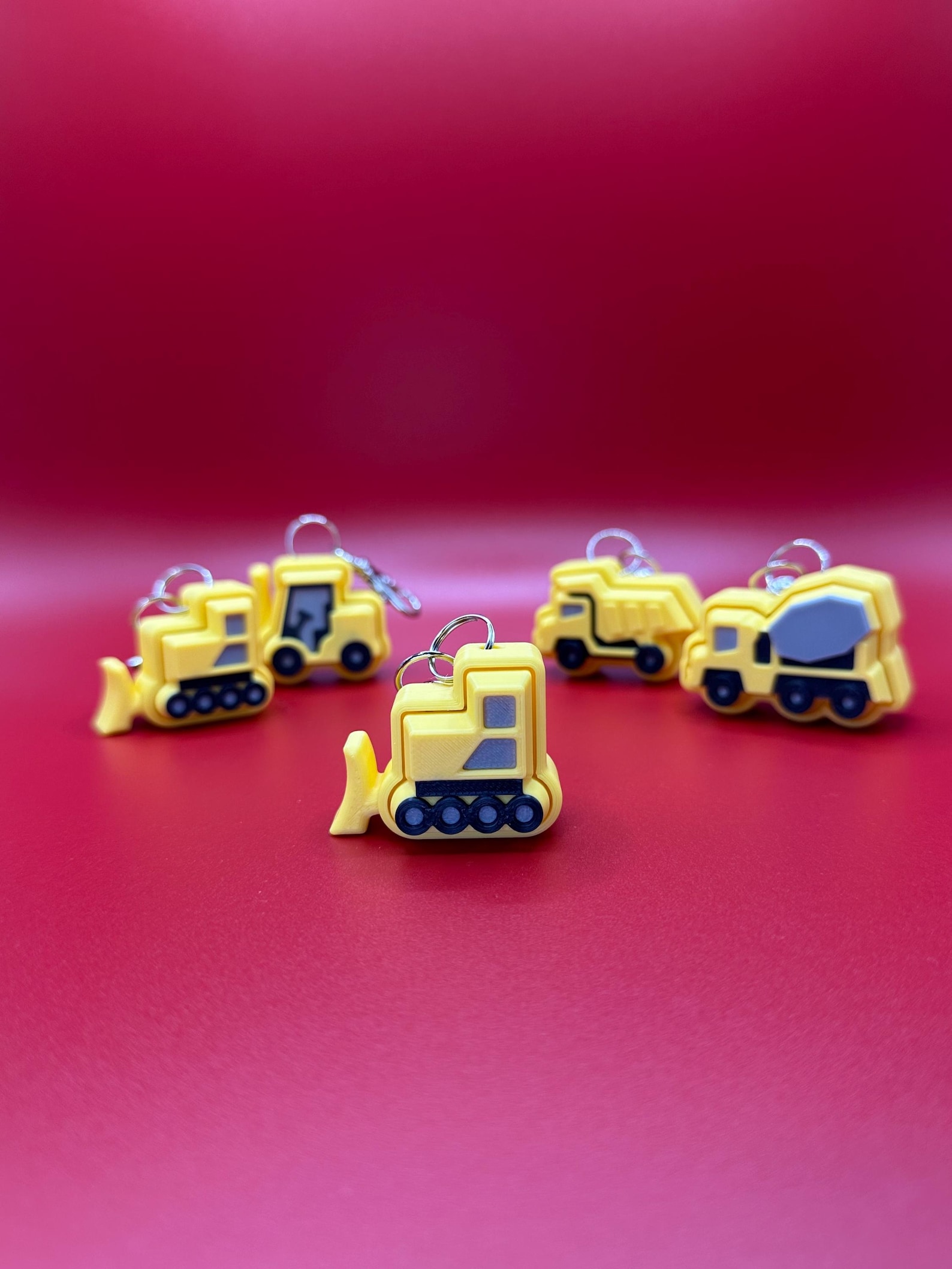 Construction Trucks Clicker Fidgets - 3D Printed Fidgets - Fidget Multi ...