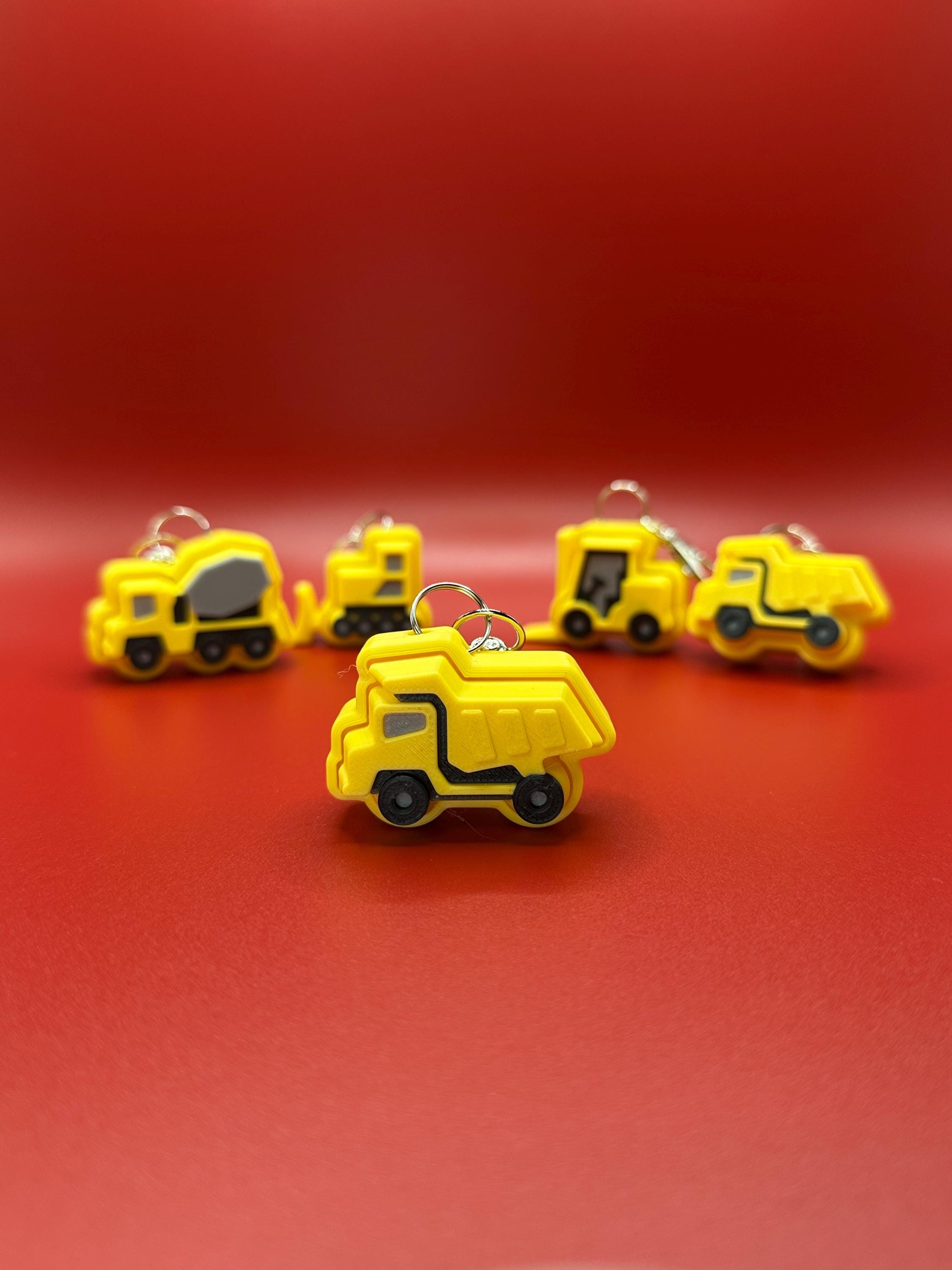 Construction Trucks Clicker Fidgets - 3D Printed Fidgets - Fidget Multi ...