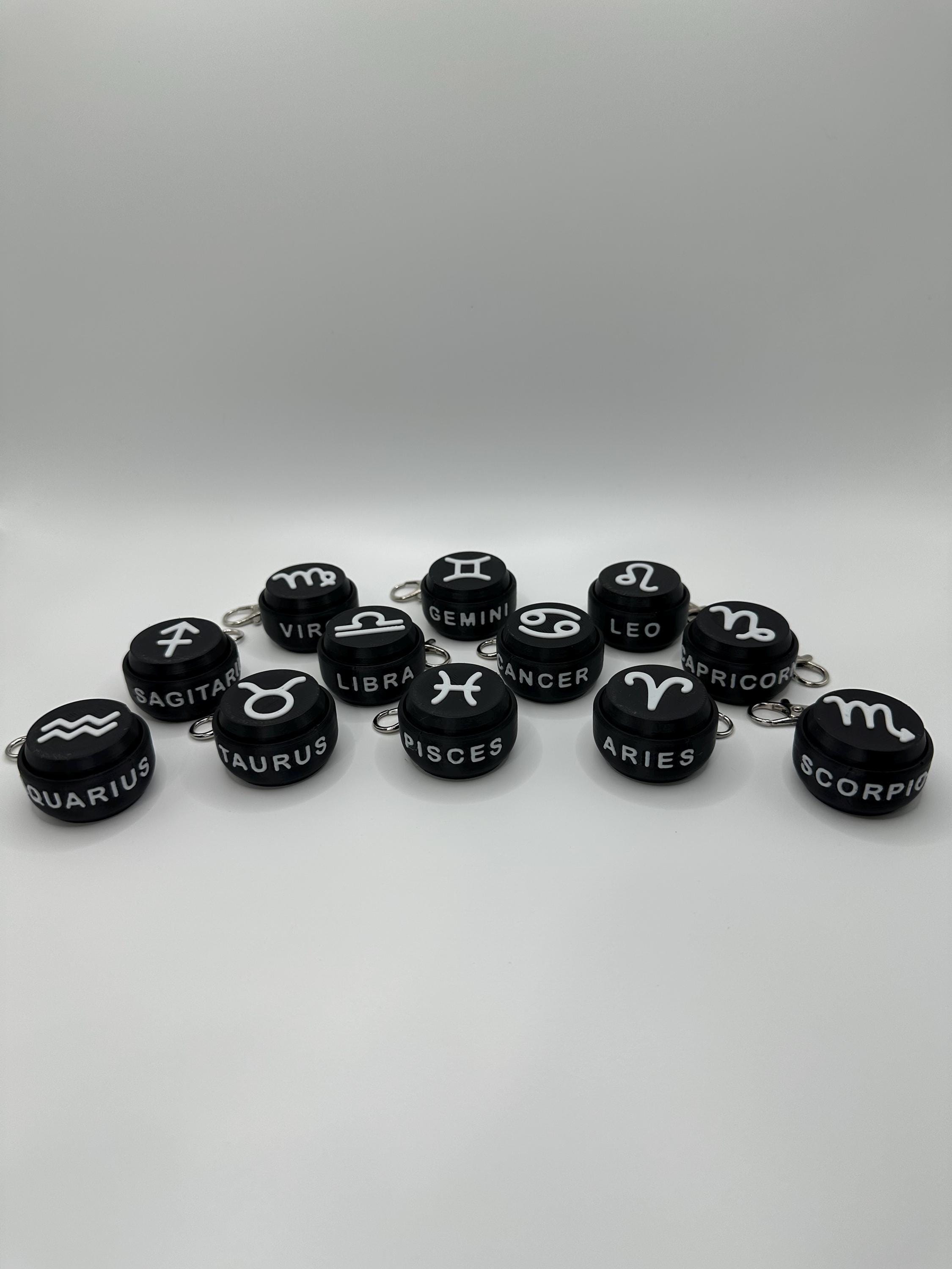 Zodiac Sign Clicker Fidgets - 3D Printed Fidgets - Fidget Multi-packs ...