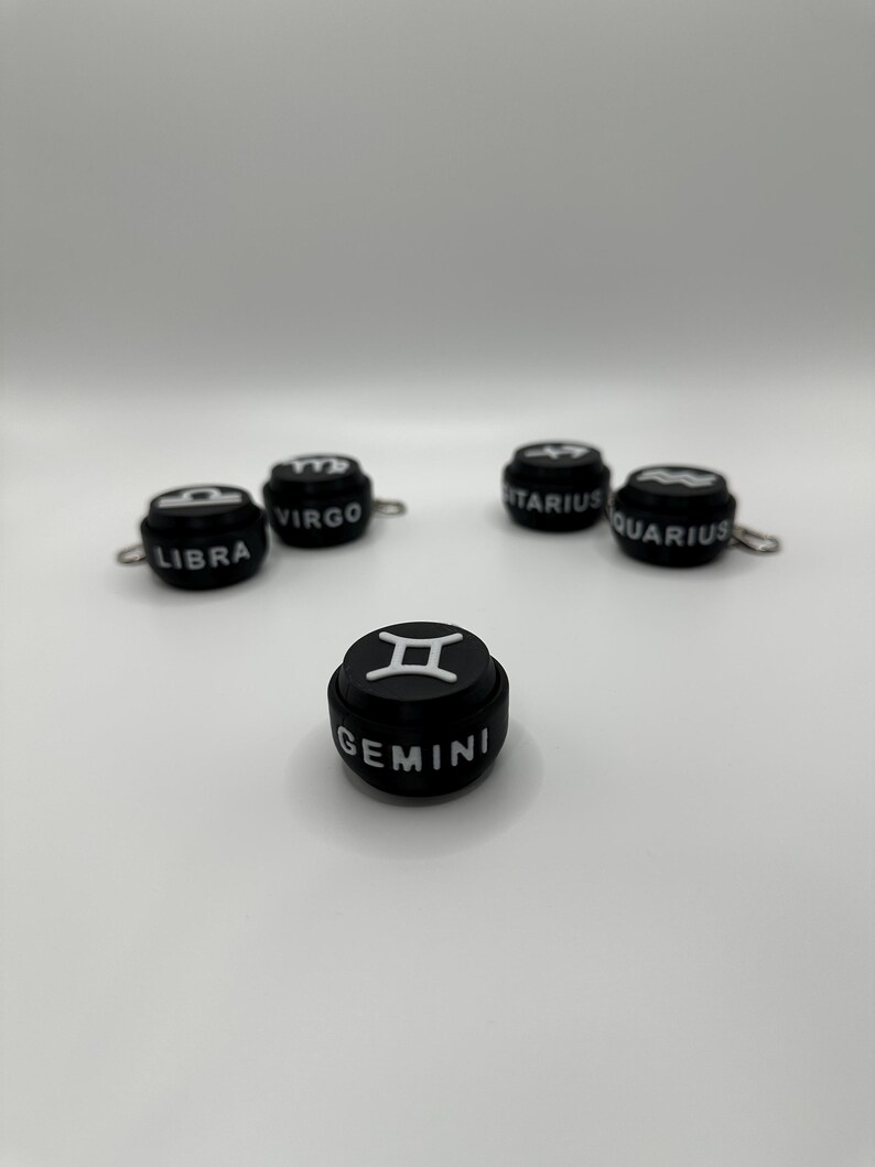 Zodiac Sign Clicker Fidgets - 3D Printed Fidgets - Fidget Multi-packs ...