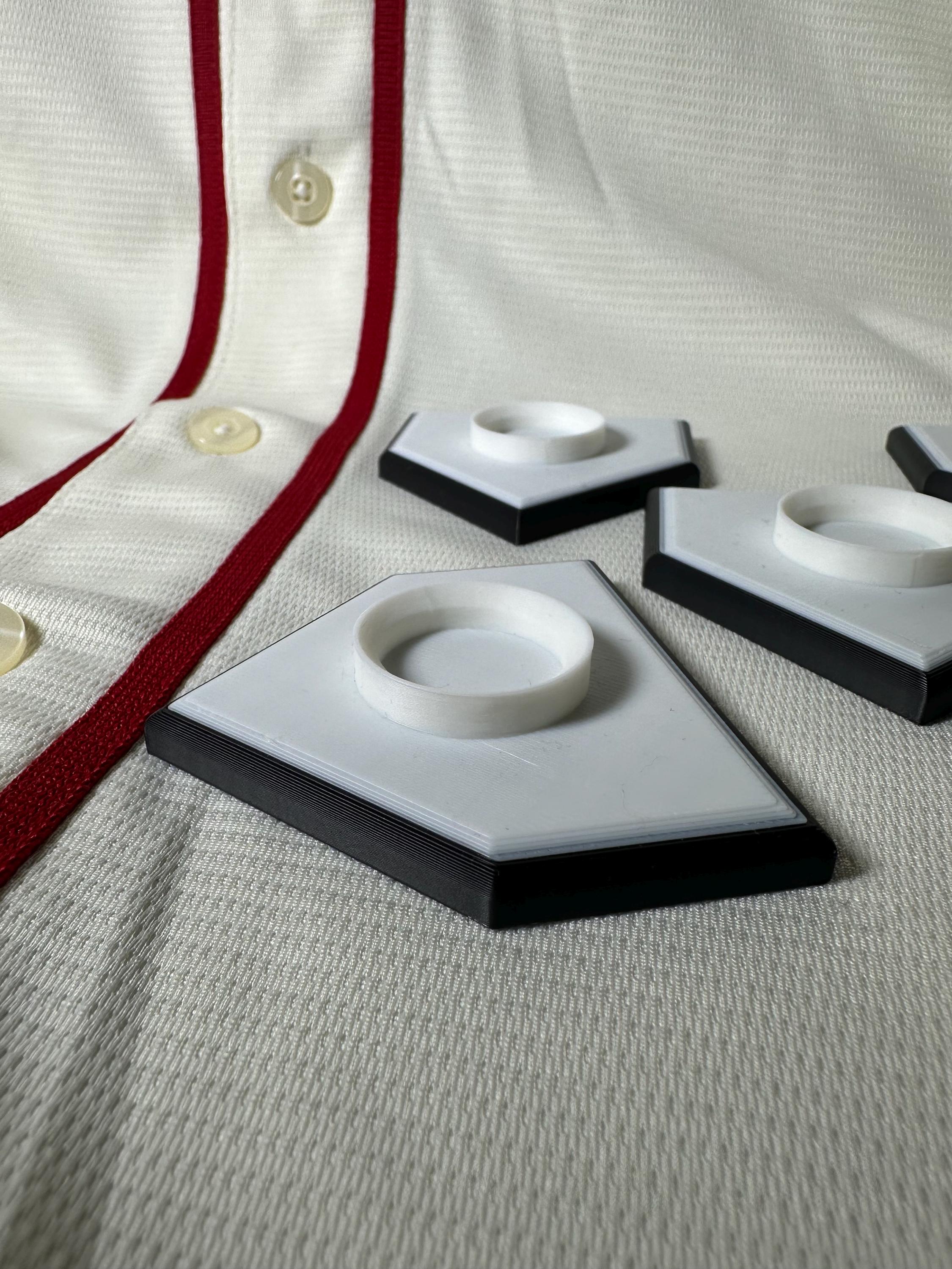 Baseball Display Stand - 3d Printed - Baseball Home Decor - Signed ...