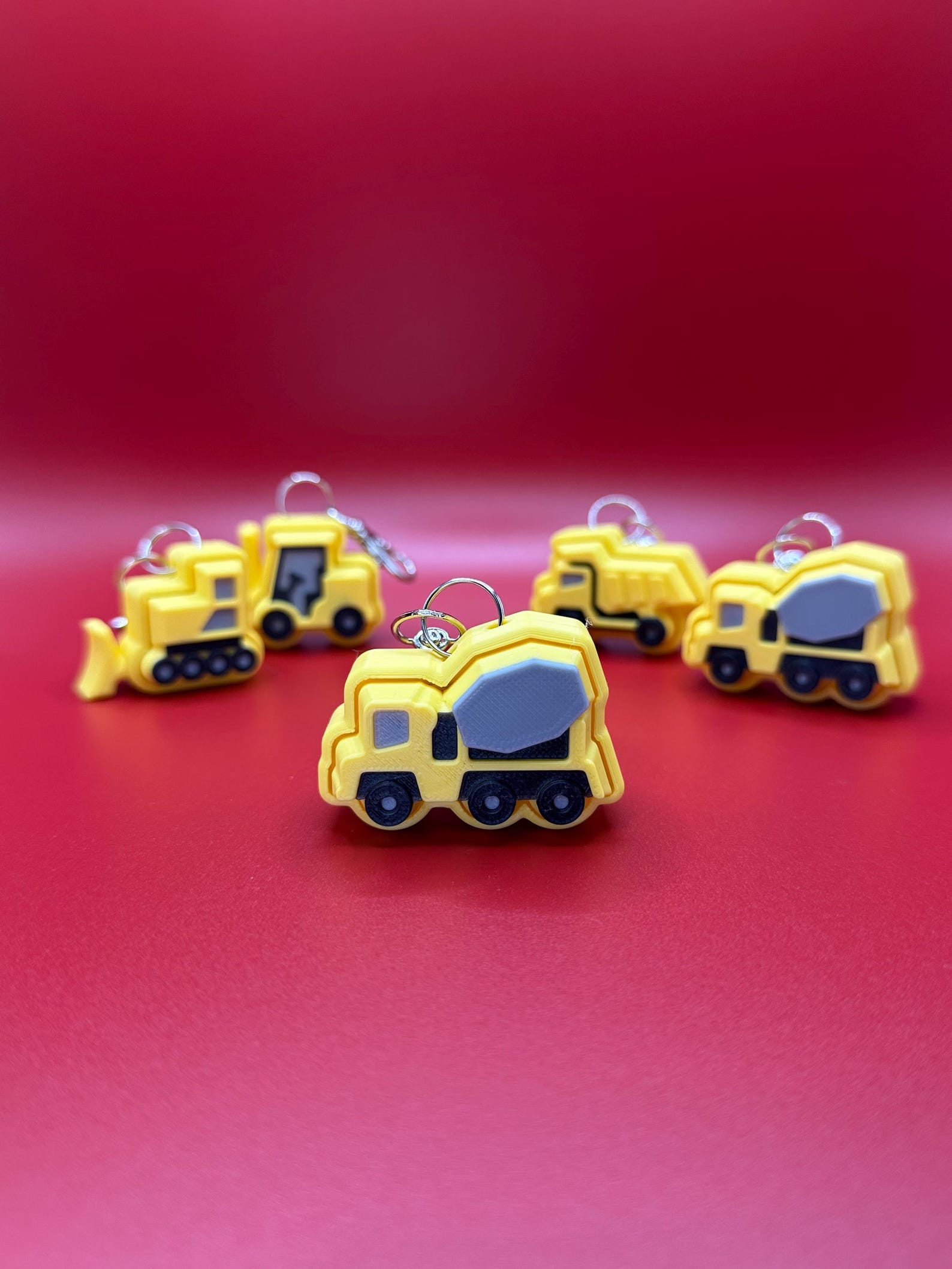 Construction Trucks Clicker Fidgets - 3D Printed Fidgets - Fidget Multi ...