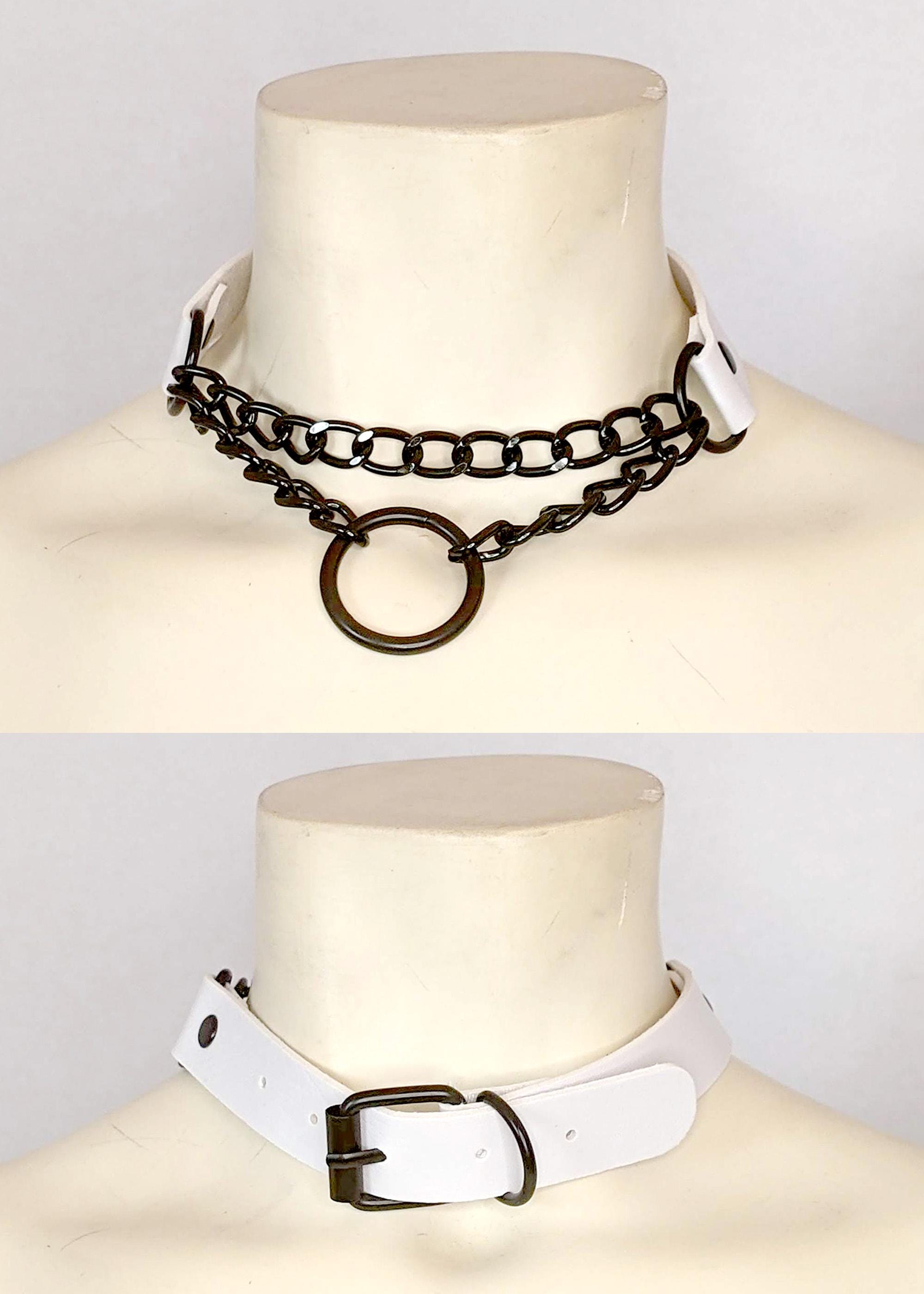 Pride Themed Choke Chain Chokers With Buckle and D-rings - Etsy