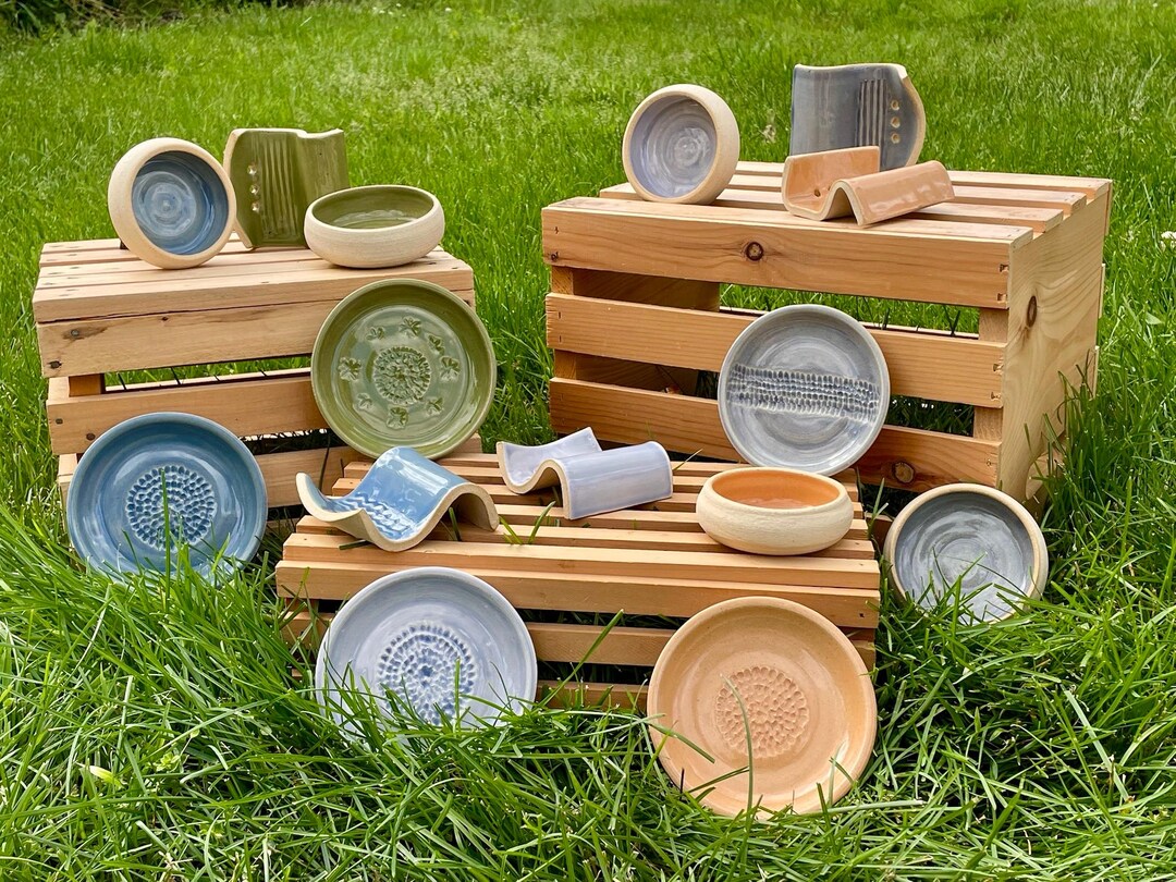 Handmade Ceramic Kitchen Set - Etsy