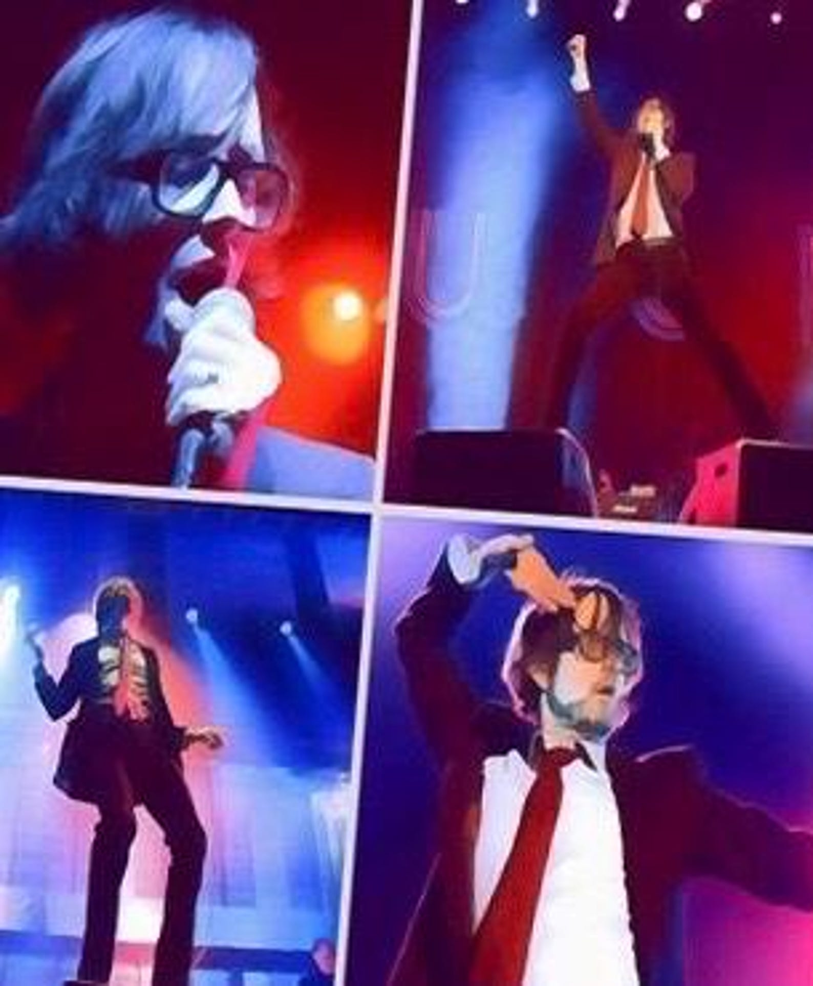 PULP Jarvis Cocker - Collage Print A3 and A4 Prints - Etsy UK
