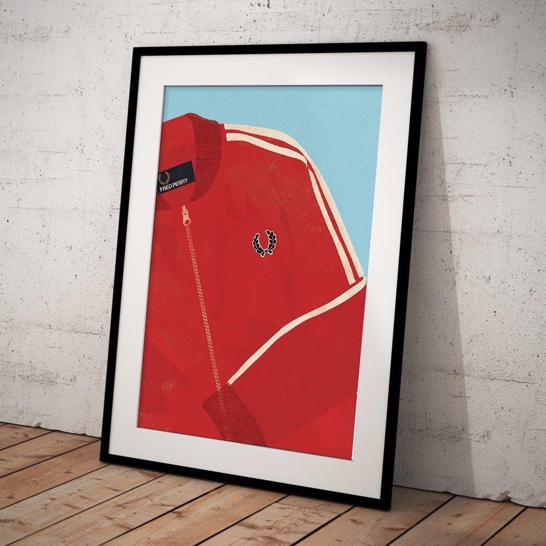 Fred Perry Casual 90's Football Hooligans Pop Art - A3 and A4 Prints ...