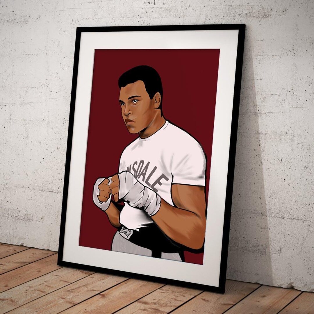 Muhammad Ali the Greatest Pop Art - A3 and A4 Prints - Etsy UK