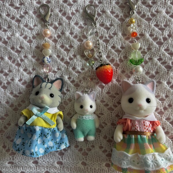 Calicocritters Keychain - Etsy