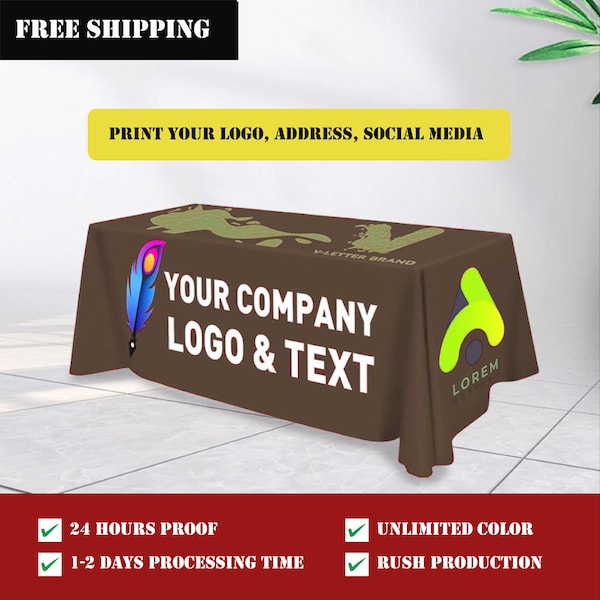 Custom Tablecloth - Etsy