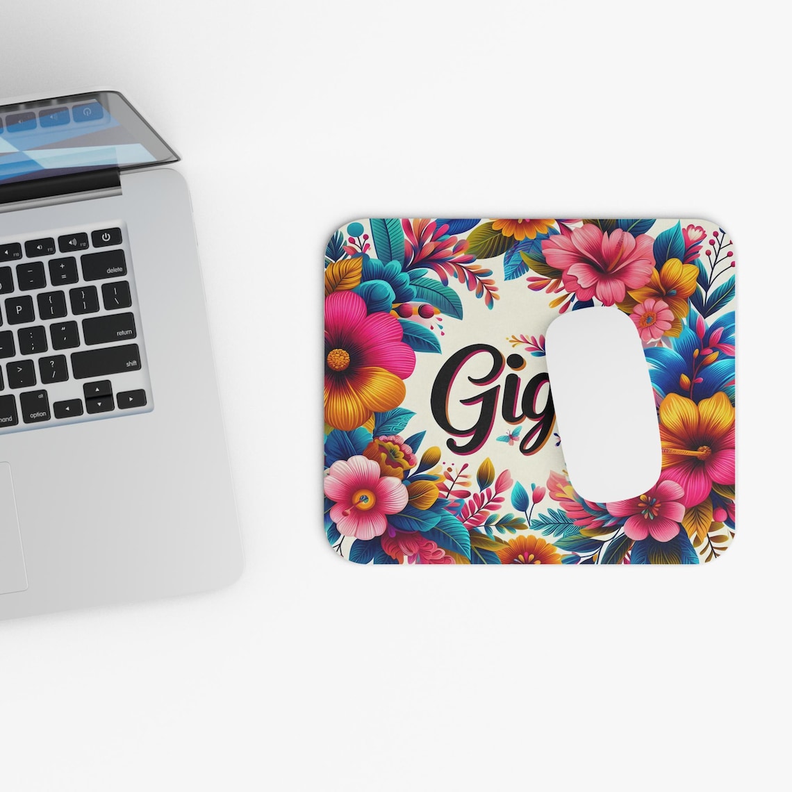 Floral Mouse Pad – Colorful Desk Decor, Office Gift - Etsy