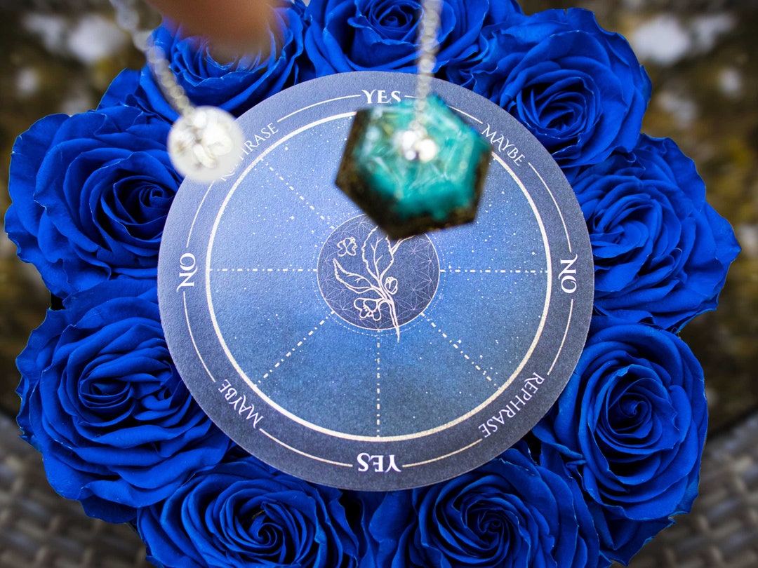 Double-sided Cosmic Pendulum Board pendulum Prayer & Ritual - Etsy